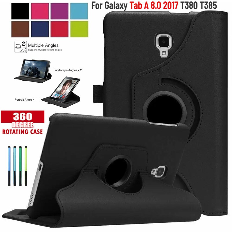 Dành Cho Samsung Galaxy Tab A 8.0 2017 SM-T380 T385 360° Xoay ốp lưng ...