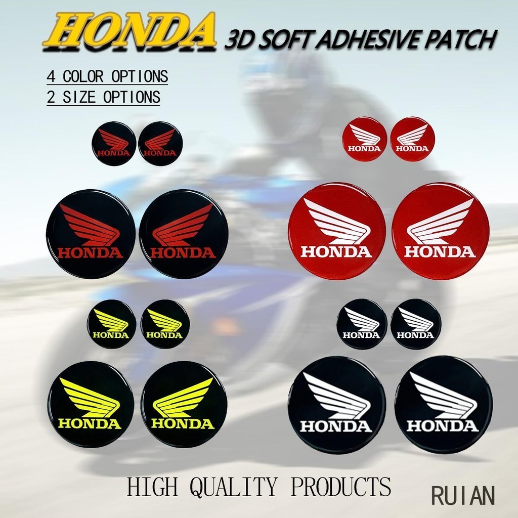 Một Cặp Miếng Dán Mềm Ba Chiều Honda Thích Hợp Cho Xe Honda CBF CBR ...