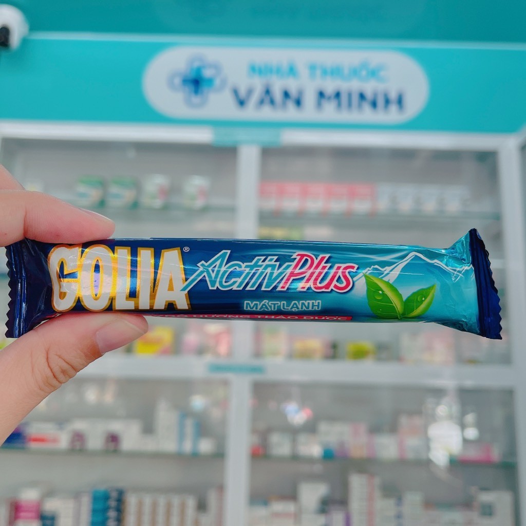 Thanh Kẹo Golia Activ Plus nhân siro hương bạc hà 29.5g | Shopee Việt Nam