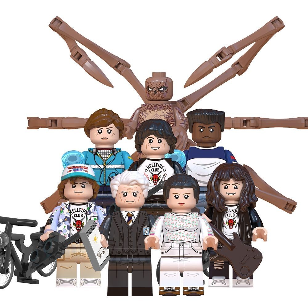 Tương thích với Lego Stranger Things Eleven Mike Dastein Eddie Munson ...
