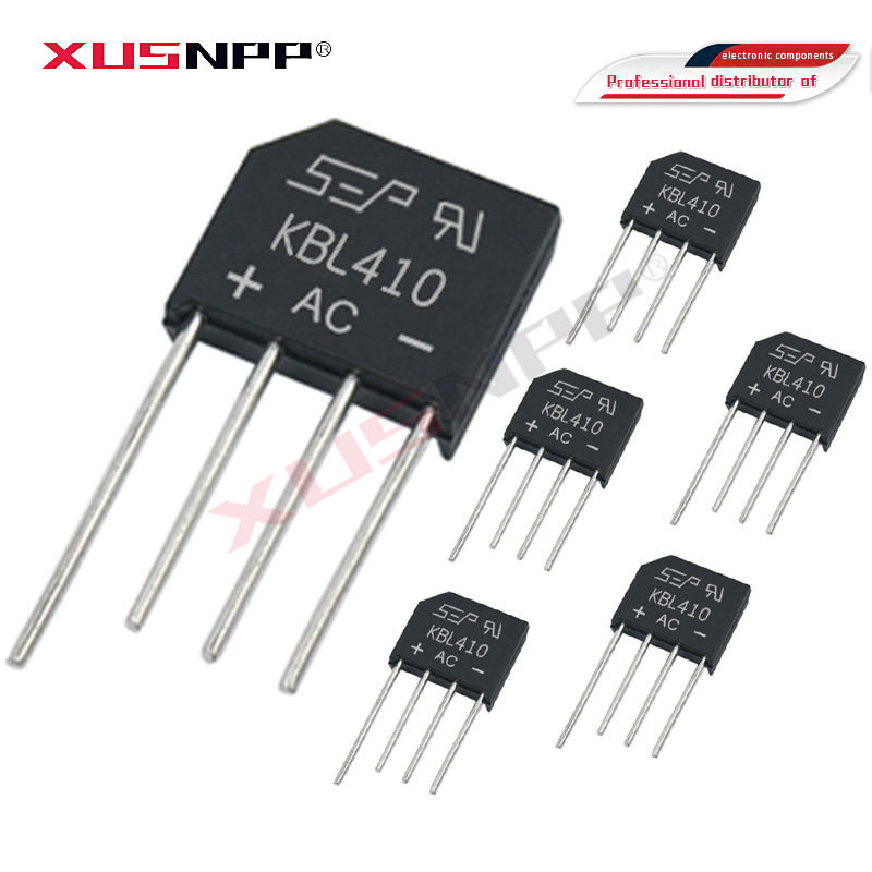 5 CÁI KBL410 KBL-410 4A 1000V Bộ chỉnh lưu cầu Diode một pha KBL406 ...