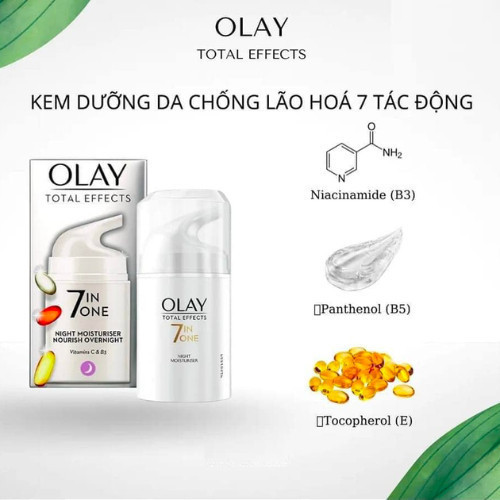 [HOT] Kem Dưỡng Olay 7 In 1 Bản UK - 50ml | Shopee Việt Nam