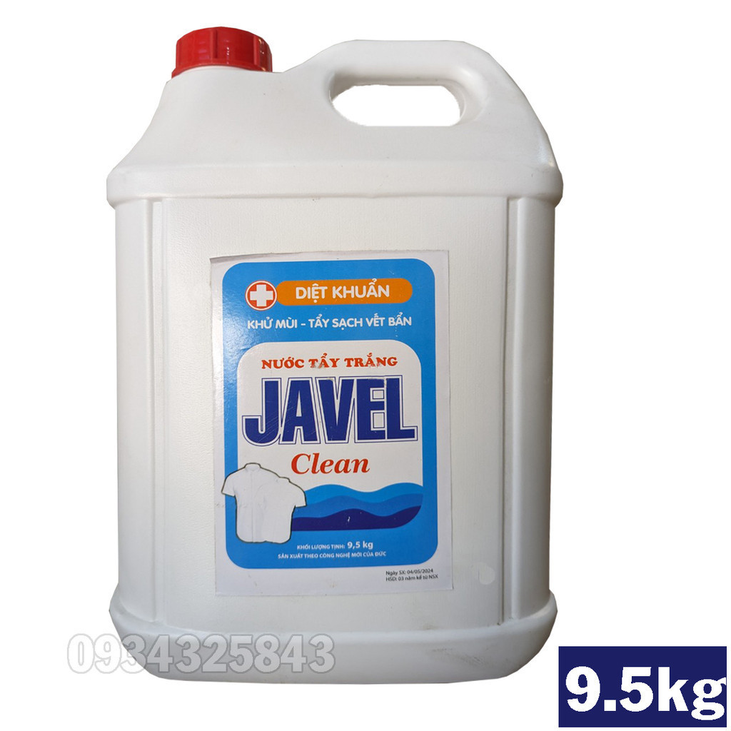 Nước tẩy quần áo JAVEL CLEAN 9.5kg | Shopee Việt Nam