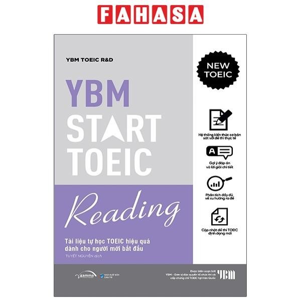 Sách YBM Start Toeic Reading | Shopee Việt Nam