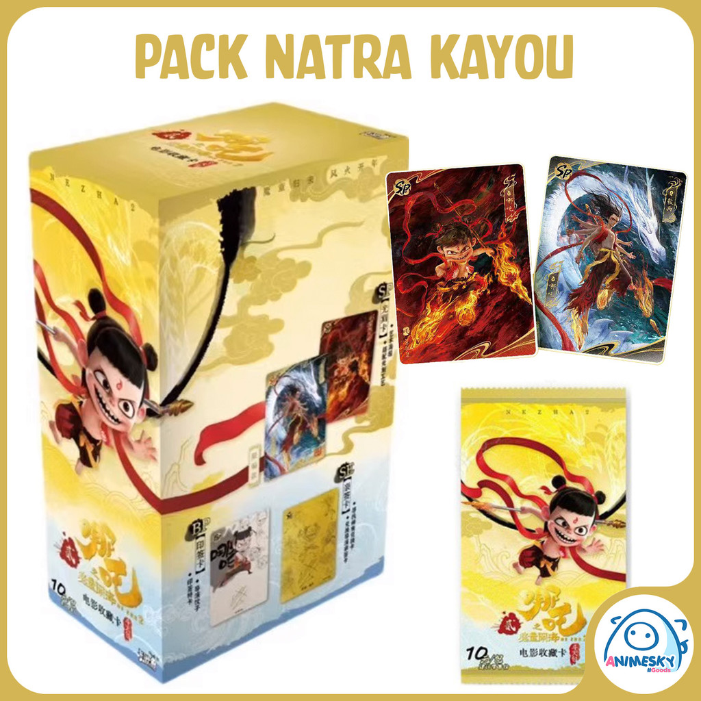 [Có sẵn] Pack thẻ nhân phẩm Natra 2 chính hãng Kayou - card Na Tra Ma ...