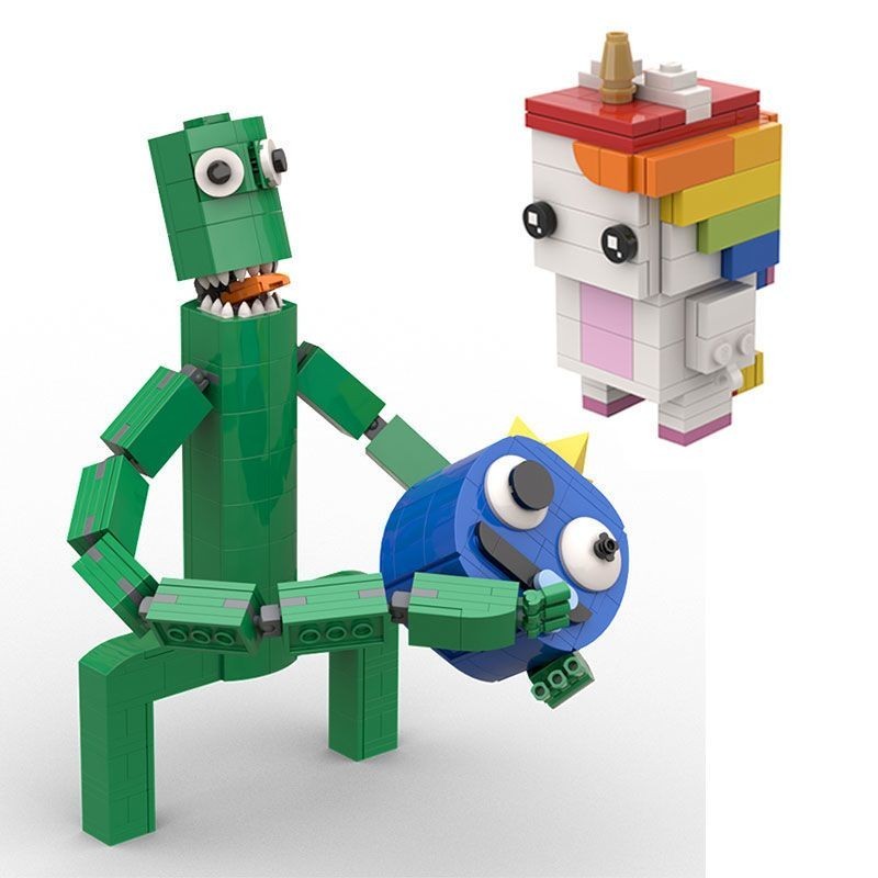 Rainbow Friends Monster Friends Hội Tương thích Lego MOC Khối xây dựng ...