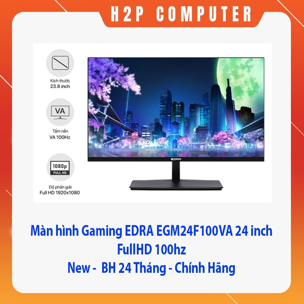 Màn hình Gaming EDRA EGM24F100VA 24 inch FullHD 100hz VA - New - BH 24 ...