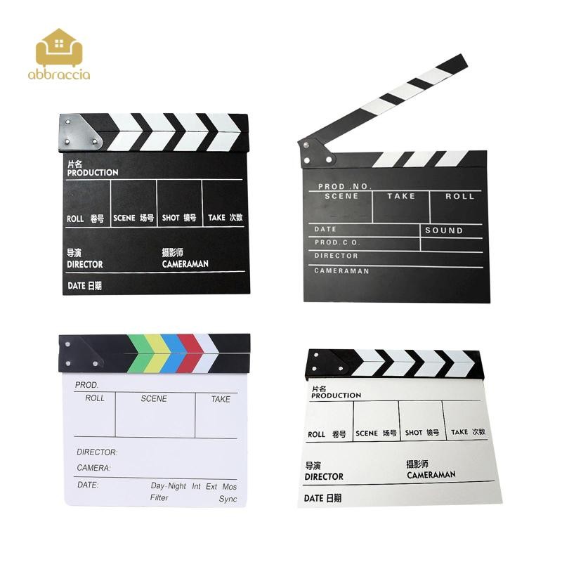 Đạo Diễn Phim Clapper Slate Clapper Board Phụ Kiện Cho Phim Camera Chụp ...