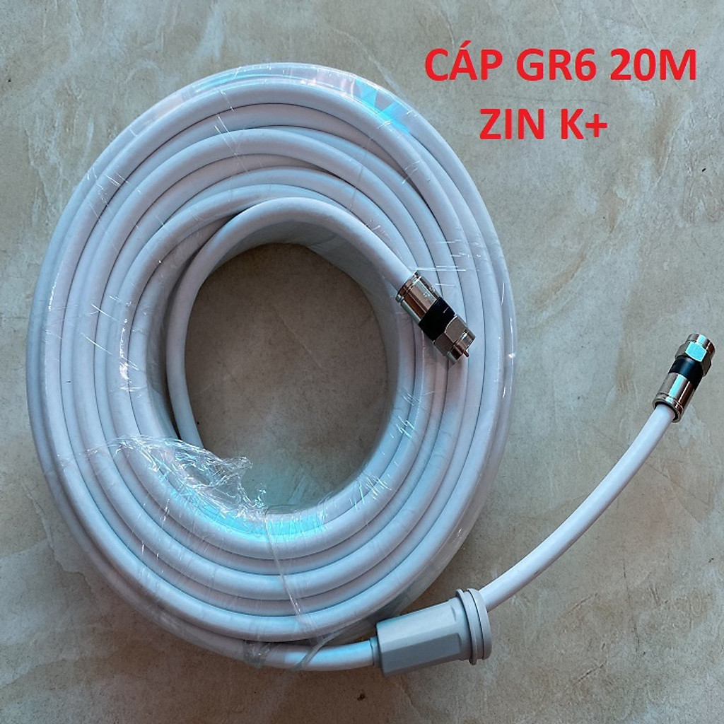 DÂY CÁP ANTEN GR6 20 MÉT HÀNG CHÍNH HÃNG | Shopee Việt Nam
