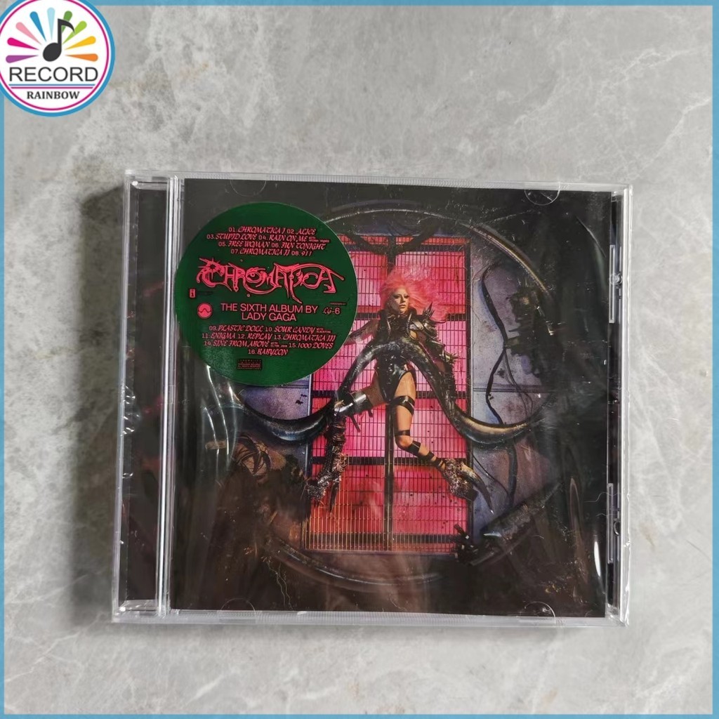 Original Lady Gaga Chromatica Album [Sealed] Brand New US/GER | Shopee ...
