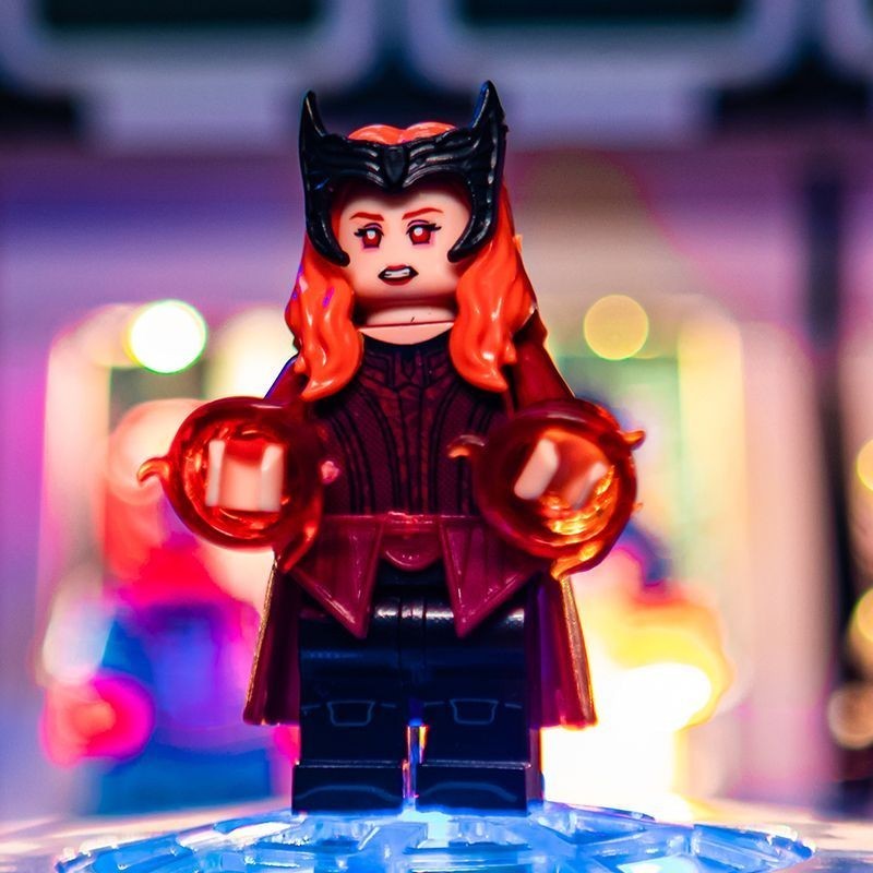 Tương thích với Lego Avengers Scarlet Witch Wanda Little Hình Trẻ Em ...