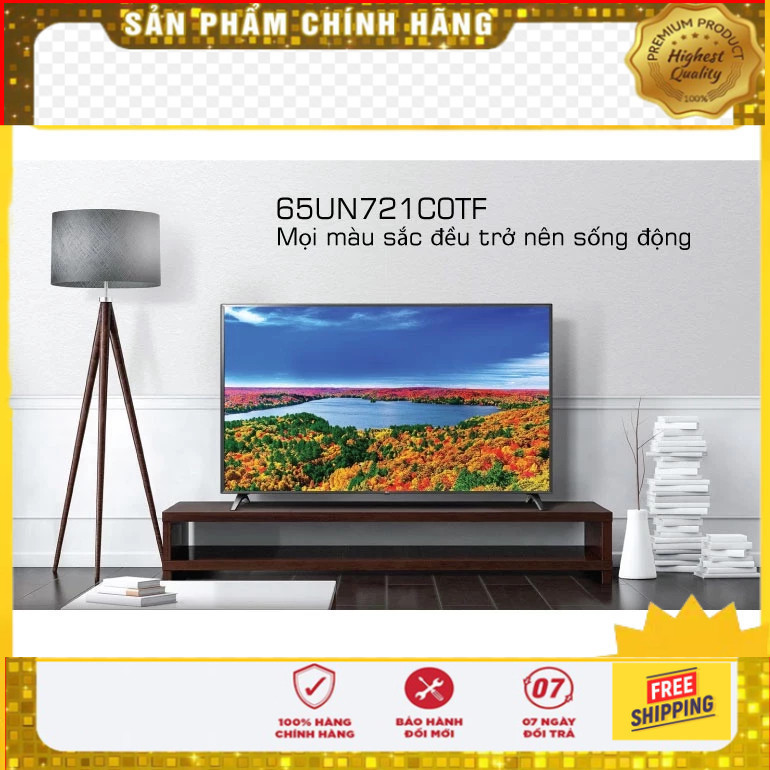 Smart Tivi LG 65 inch 4K 65UN721 COTF DEMEN | Shopee Việt Nam