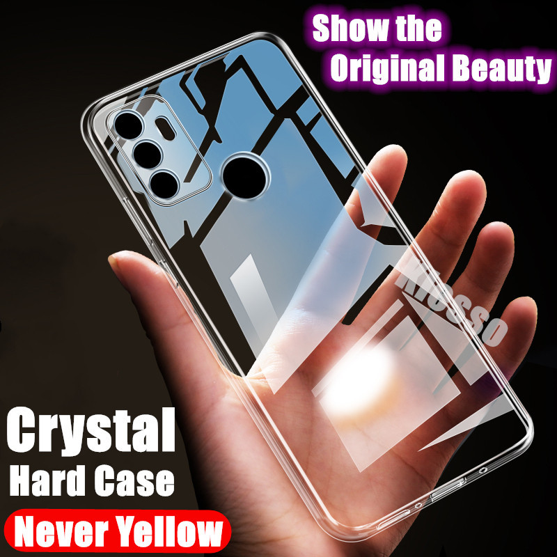 Dành Cho OPPO A53 2020 CPH2127 CPH2131 Ốp Lưng PC Cứng Trong Suốt Chống ...