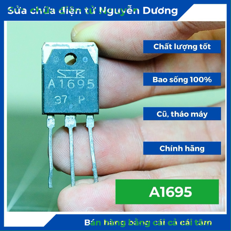 [ Rẻ - chất lượng ] Transistor A1695 C4468 2SA1695 2SC4468 chính hãng, tháo máy, | Shopee Việt Nam