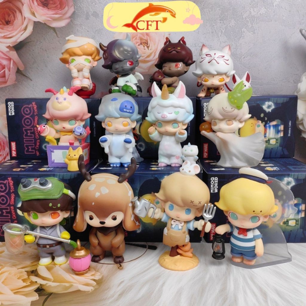 Mô hình nhật vật hoạt hình Dimoo No One 's Gonna Sleep Tonight Series ...