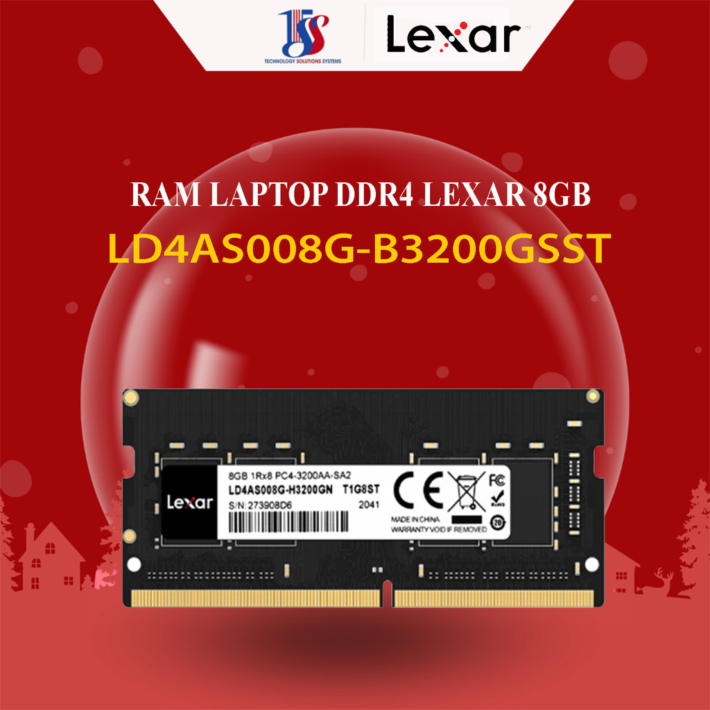Bộ nhớ trong RAM laptop Lexar LD4AS008G-B3200GSST (1 x 8GB) DDR4 ...