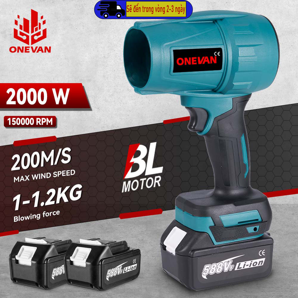 128000Rpm Máy thổi khí điện không chổi than Máy thổi bụi cầm tay không ...