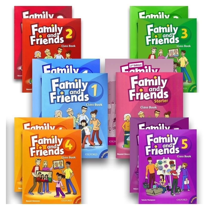 Sách - Family And Friends - Phiên bản 1ST (Class Book + WorkBook) (Bản ...