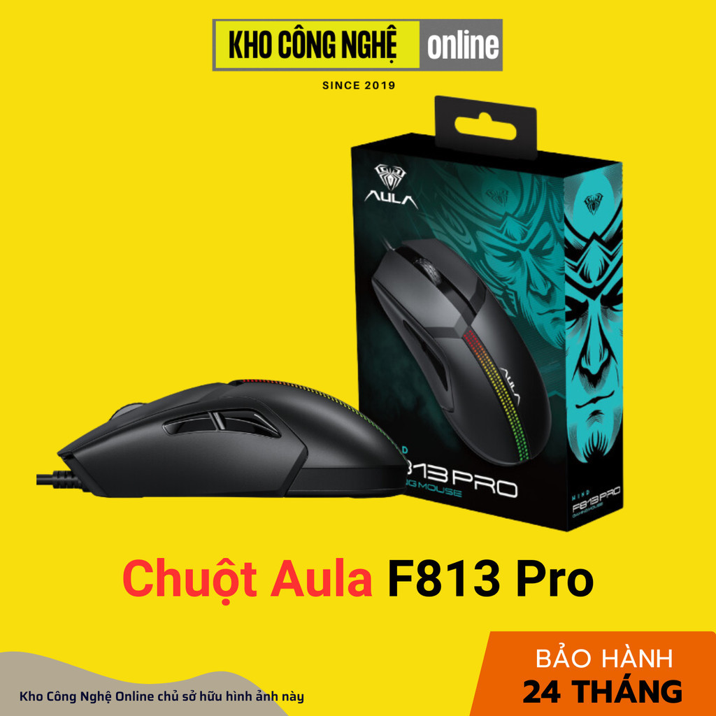Chuột Gaming AULA F813 Pro Led RGB (Hàng Chính Hãng) | Shopee Việt Nam