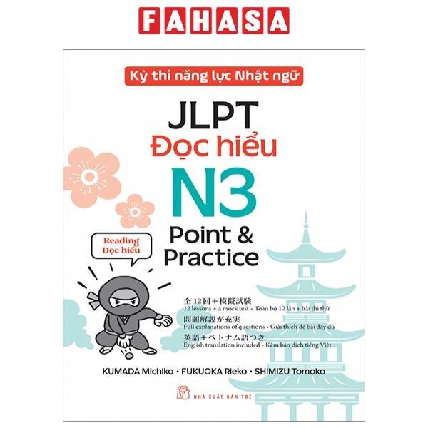 Sách Kỳ Thi Năng Lực Nhật Ngữ - JLPT N3 Point & Practice - Đọc Hiểu | Shopee Việt Nam