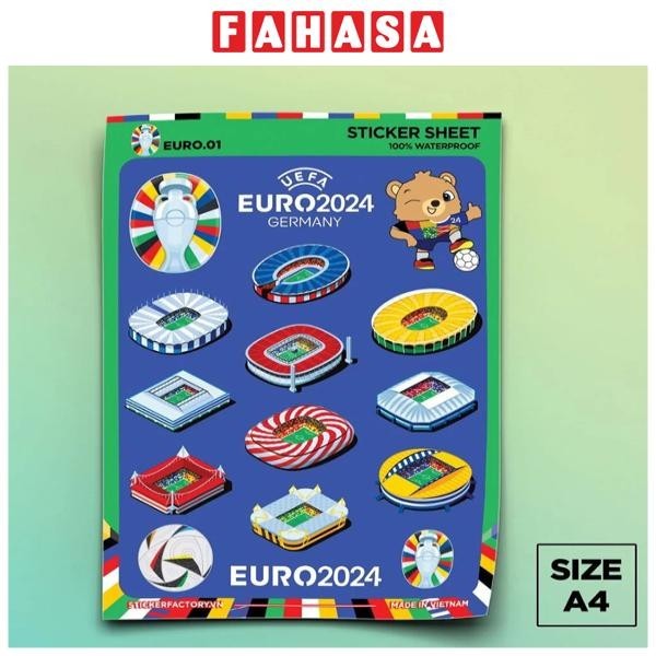 Sticker Euro 2024 - Stickerfactory EURO.01 | Shopee Việt Nam