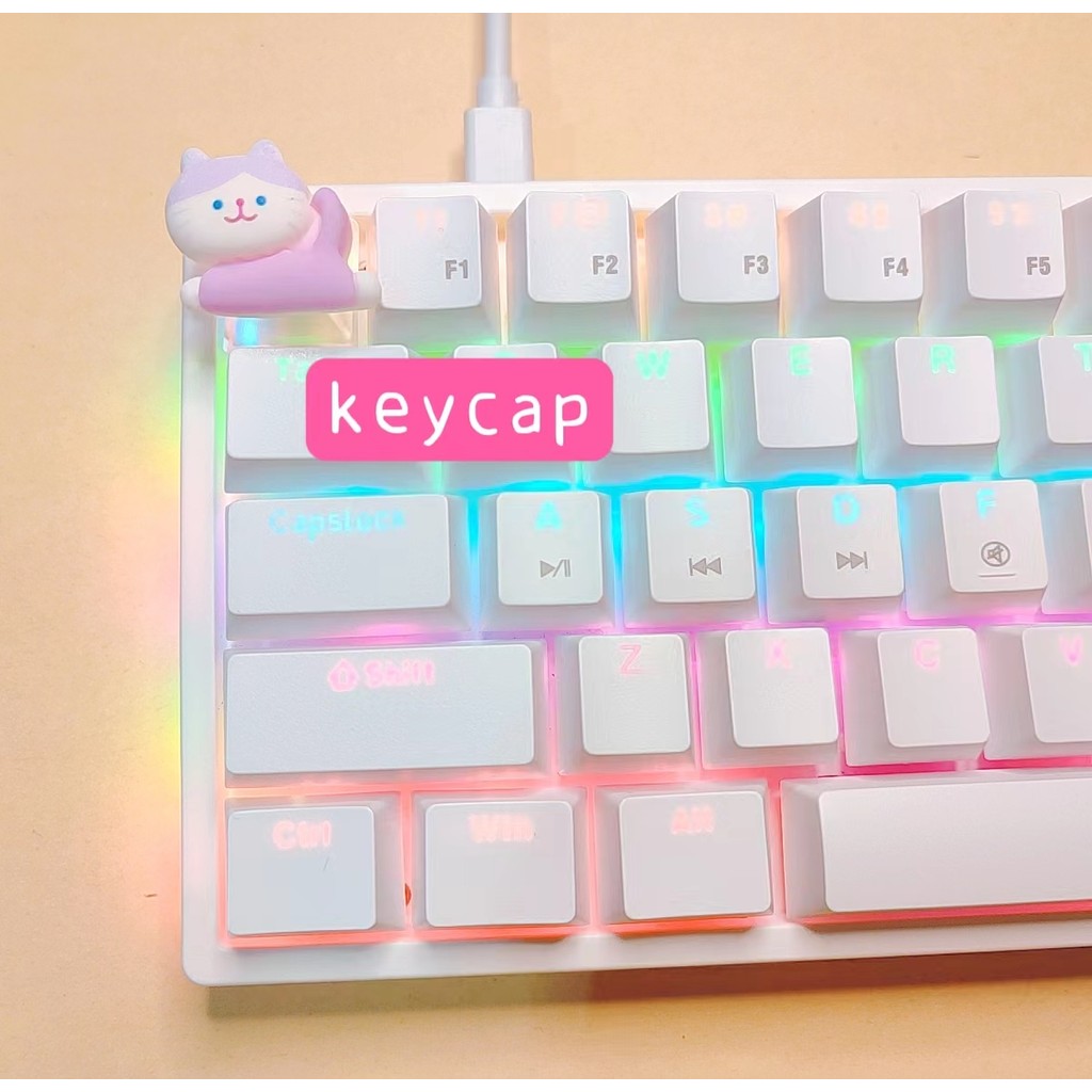 Hàng có sẵn 1 chiếc Keycap Kitten Mờ Thích hợp cho bàn phím cơ Keycap ...