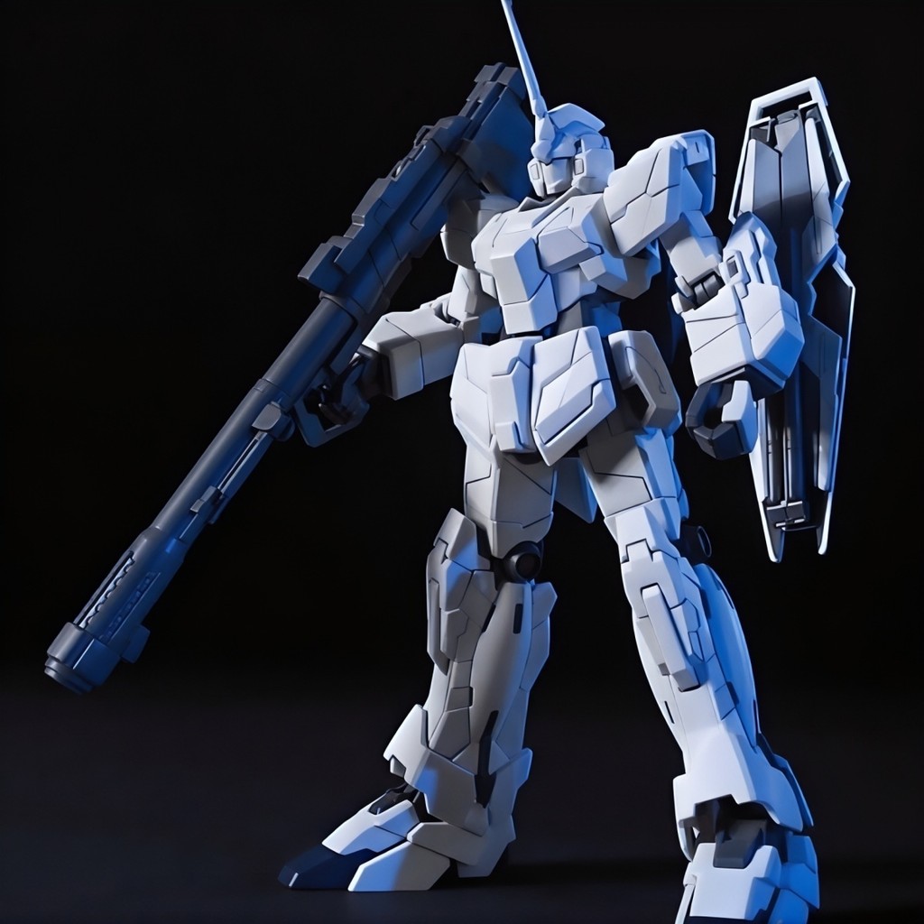 HGUC 101 1/144 Unicorn, Unicorn Gundam, lắp ráp chế độ Unicorn, mũ guncap | Shopee Việt Nam