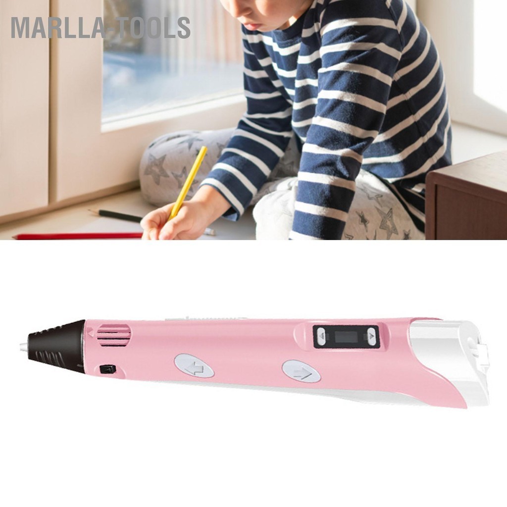 MARLLA-Tools Bút in 3D Màn hình LCD Hiển thị tốc độ có thể điều chỉnh ...