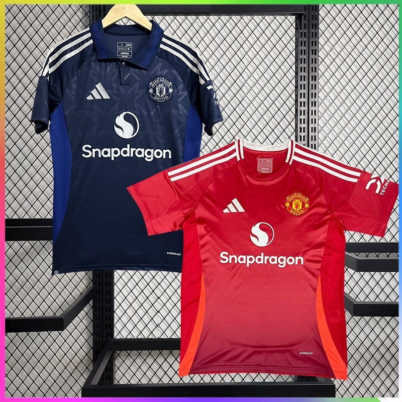 2024 2025 MU Man Utd Jersey Tên tùy chỉnh 24-25 Áo bóng đá sân nhà EPL ...