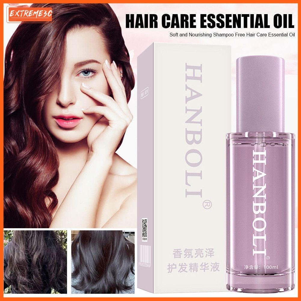 Hanboli Soft Hair Serum Smoothes Frizzy Anti-Static Head Care Serum ...