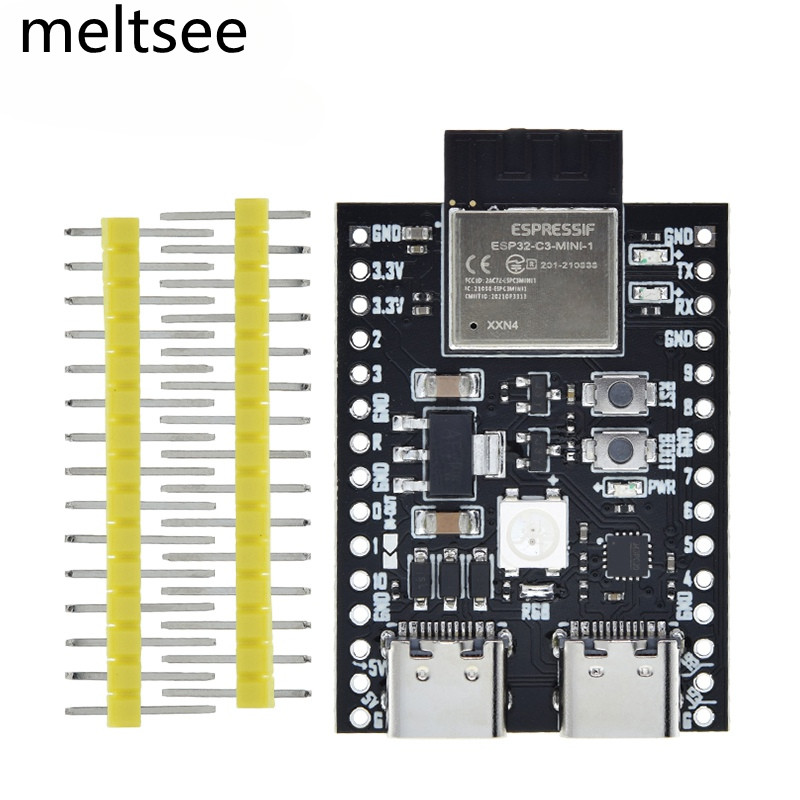 Esp32 / ESP32-C3 WiFi + Bluetooth 5.0 Internet Of Things Bảng mạch phát triển Type-C kép ESP32 ...