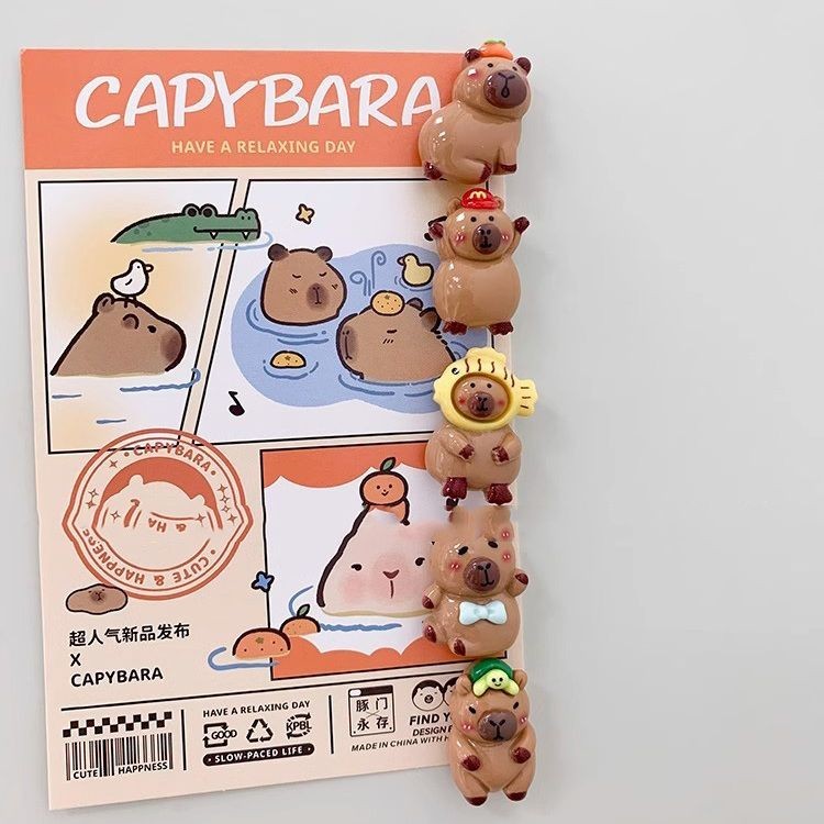Nam châm tủ lạnh Capybala hoạt hình dễ thương | Shopee Việt Nam