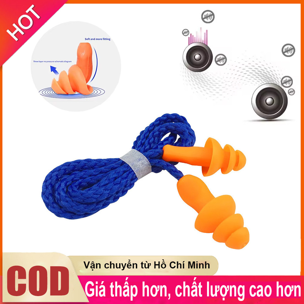 Nút Bịt Tai Chống Ồn 3M 1270 vệ thính giác mang lại giấc ngủ ngon | Shopee Việt Nam