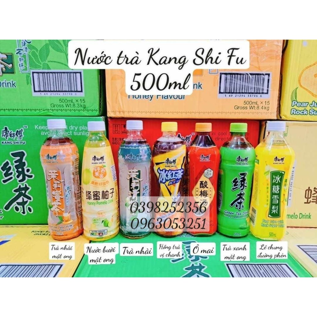 Trà Kang Shi Fu 500ml ( thùng 15 chai mix vị ) Lý Trinh | Shopee Việt Nam