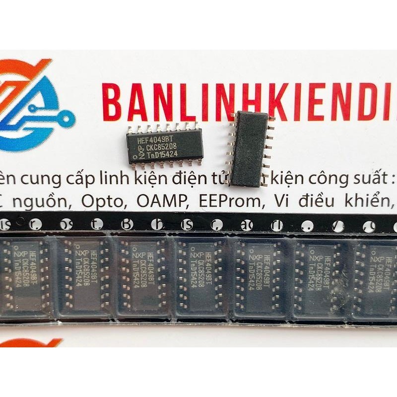 [Túi 5 chiếc] HEF4049BT, HEF4049 IC số SOP-16 | Shopee Việt Nam
