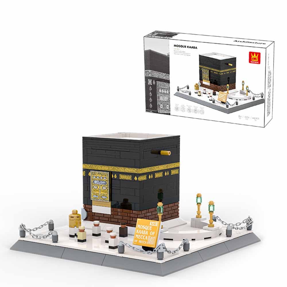 The Grand Mosque of Mecca Saudi Arabia Kaaba building blocks | Shopee ...