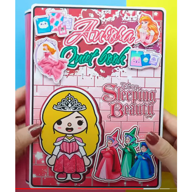 Toca Life World Sách yên tĩnh Toca Boca Princess Aurora House | Shopee ...