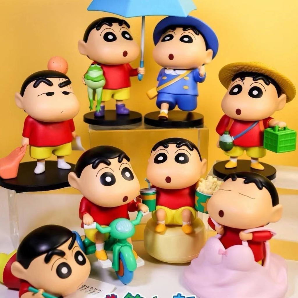 Crayon Shin-Chan Hộp bí ẩn Hàng ngày Hàng hóa Búp bê Đồ chơi hợp thời ...