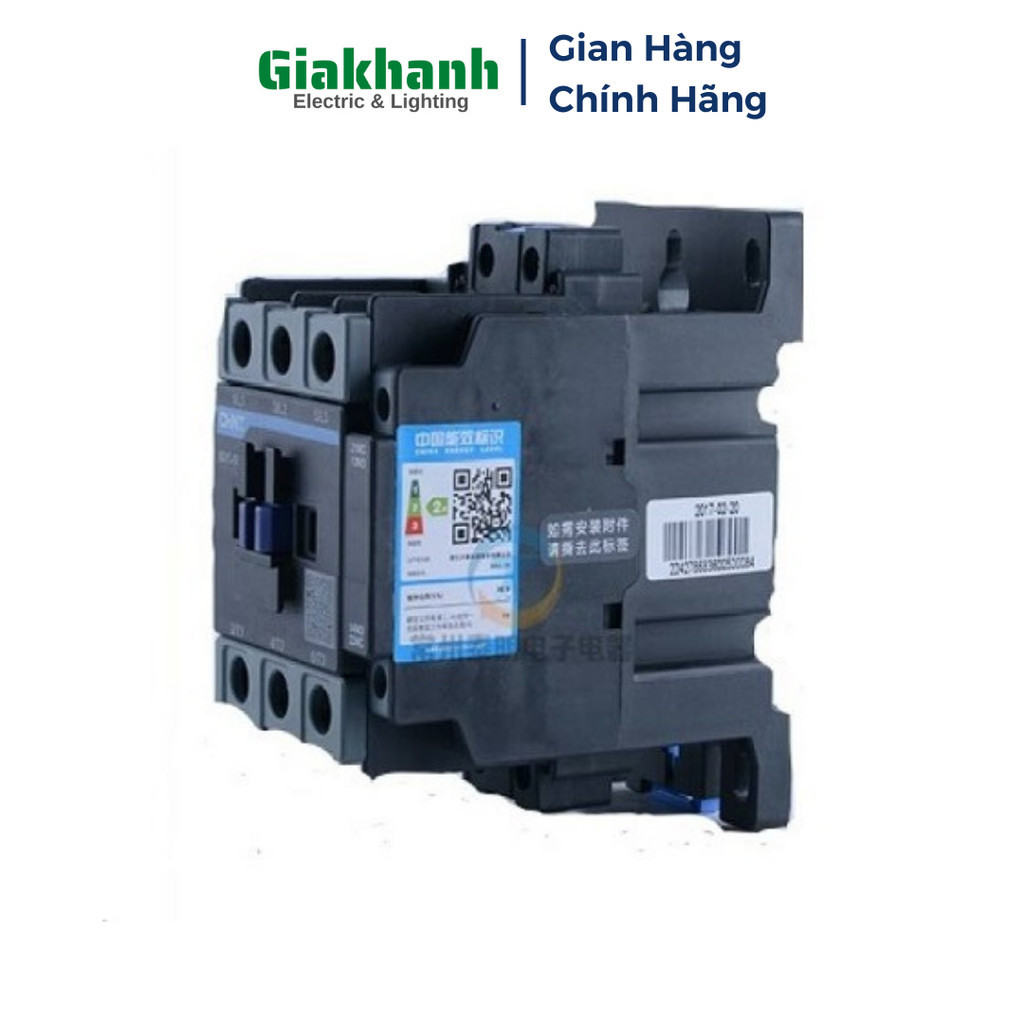 Khởi Động Từ – Contactor Chint NXC-100 100A 45kW 1NO+1NC Coil 220V ...