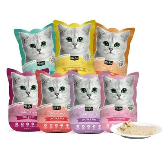 Pate KitCat Petite Pouch 70g - Pate Cho Mèo KIT CAT Gói 70g Từ Thái Lan ...
