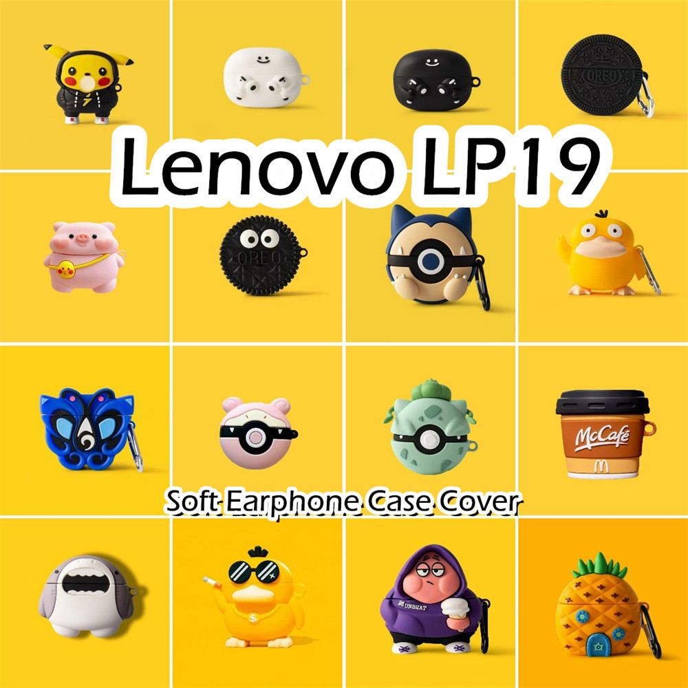 [Giảm giá hấp dẫn] Cho Lenovo LP19 ốp tai ng Case Vệ Hộp Sạc Tai Nghe ...