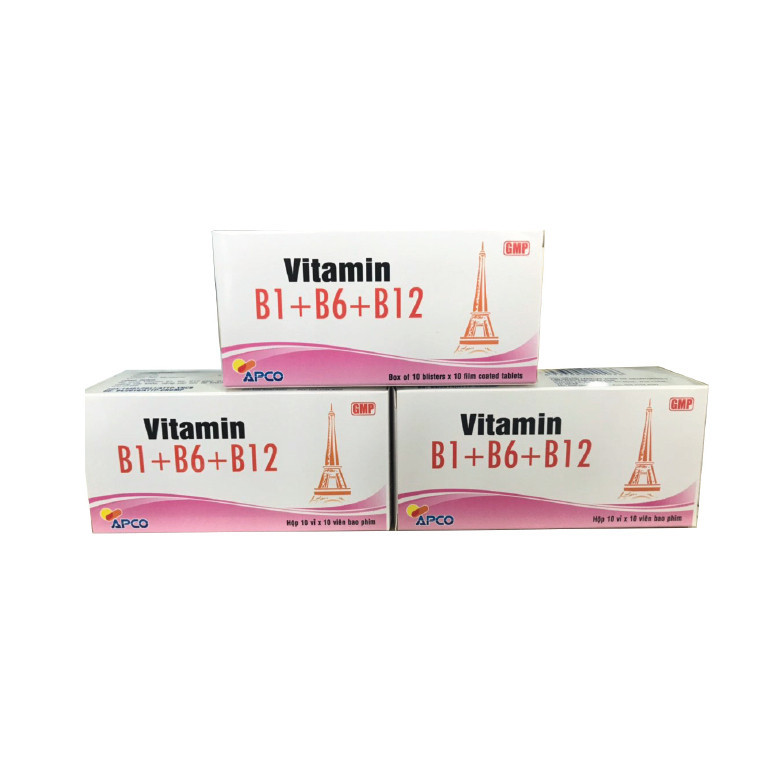 VITAMIN 3B (B1-B6-B12) - HỘP 100 VIÊN | Shopee Việt Nam