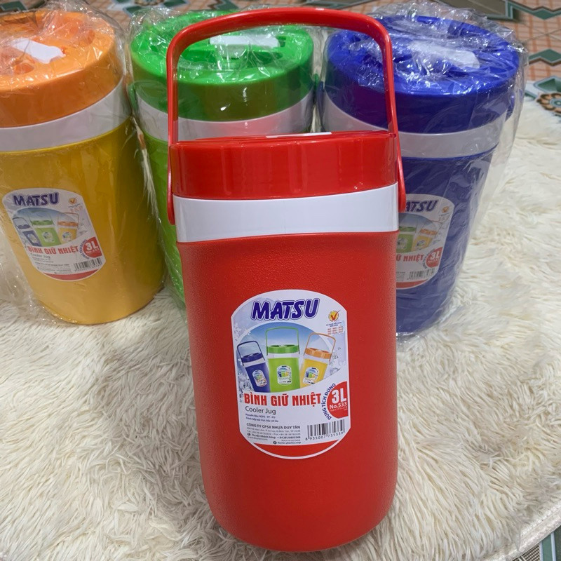 Bình giữ nhiệt Duy Tân-bình đá có vòi MATSU 1,5l,2l,3l | Shopee Việt Nam