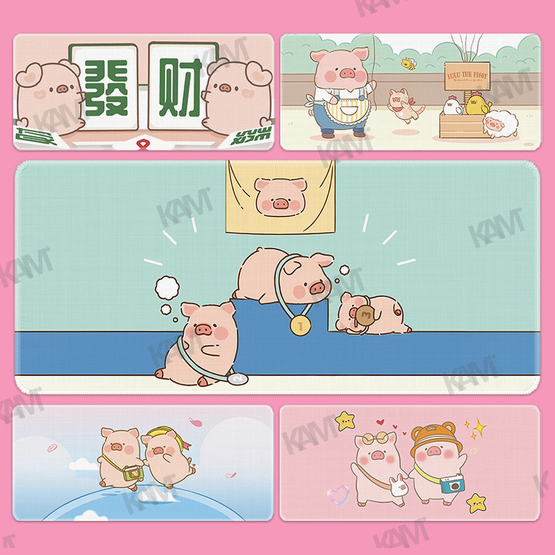 Kam lulu the piggy Gaming Mouse Pad 800mmx300mm Bàn Pad Lớn Chống Nước ...