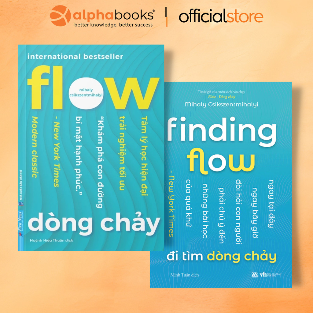 Sách - Lẻ/Combo: Flow - Dòng Chảy (First News) + Finding Flow - Đi Tìm ...