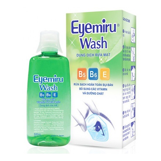 Dung dịch Eyemiru Wash rửa mắt | Shopee Việt Nam