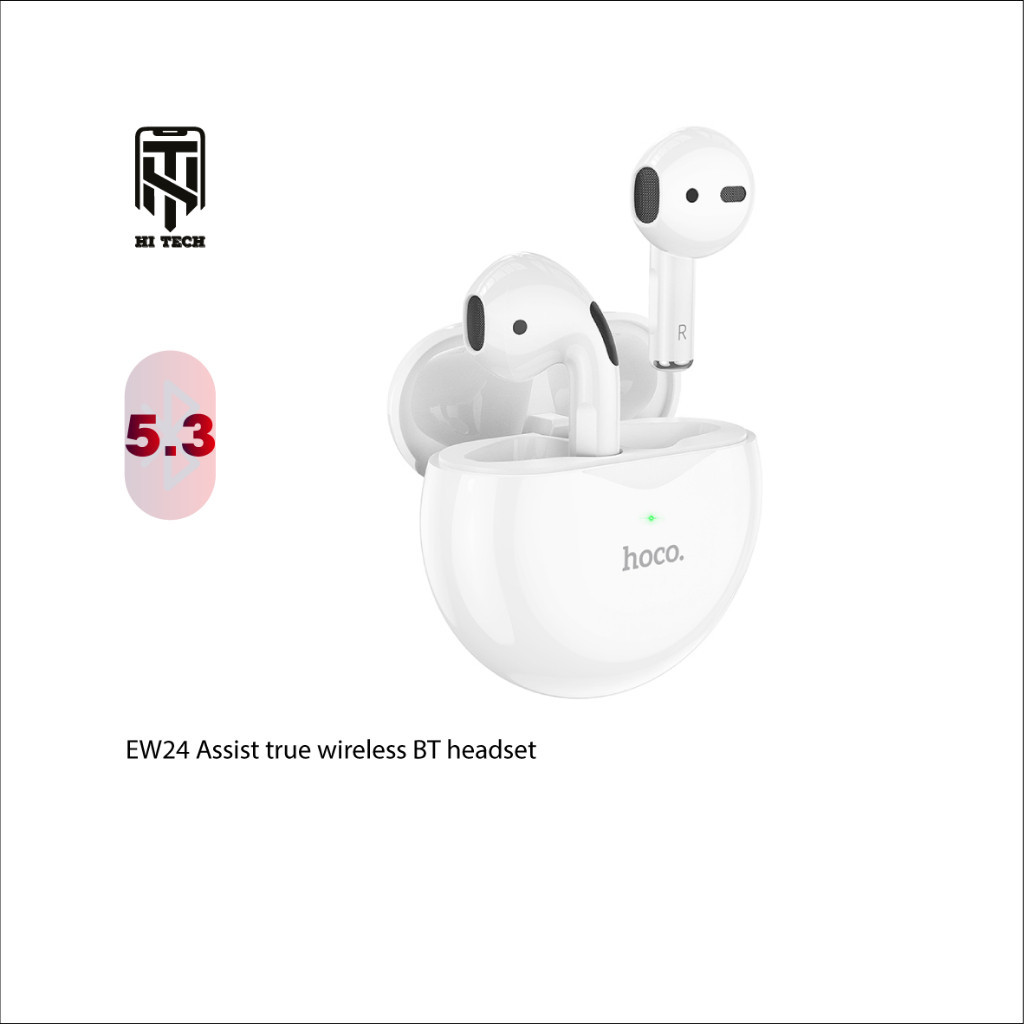 Tai nghe Hoco EW24 BTV5.3 pin 200mAh hỗ trợ đổi tên âm thanh Hi-Fi cao ...