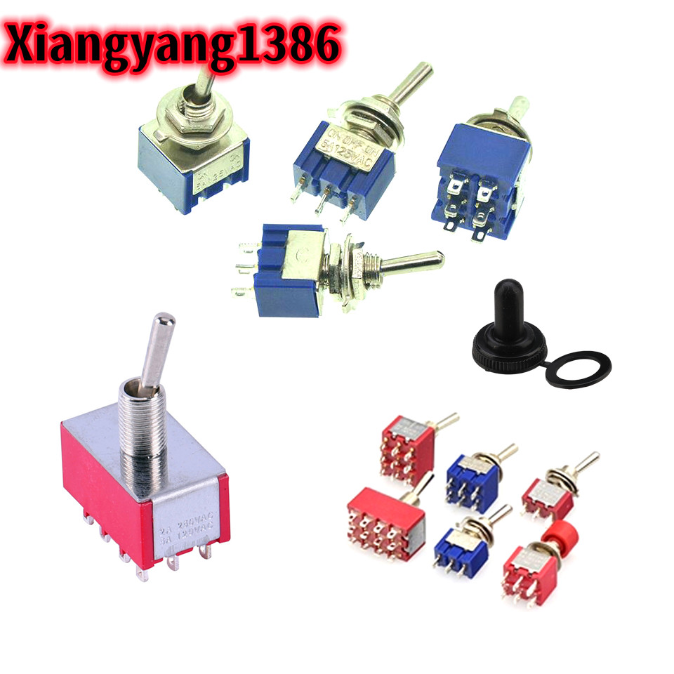 Mts-101 / 102 / 103 / 202 / 203 2Pin 3PIN ON-OFF 2 / 3Position Công tắc ...