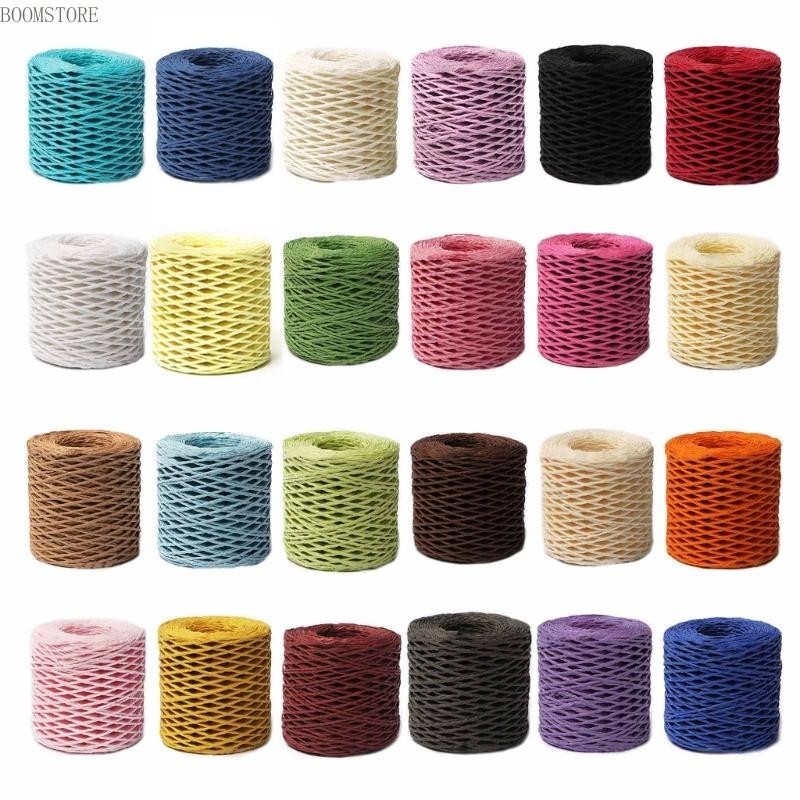 Boom Raffia Rơm Sợi Cotton Raffia Sợi Raffia Dây DIY Đan Chất Liệu Cho ...
