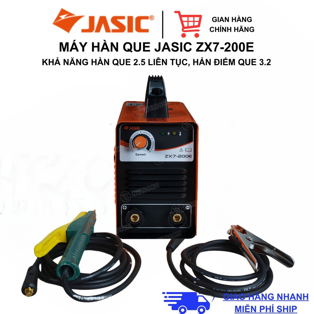 Máy hàn que Jasic ZX7-200E chính hãng bảo hành 18 tháng | Shopee Việt Nam